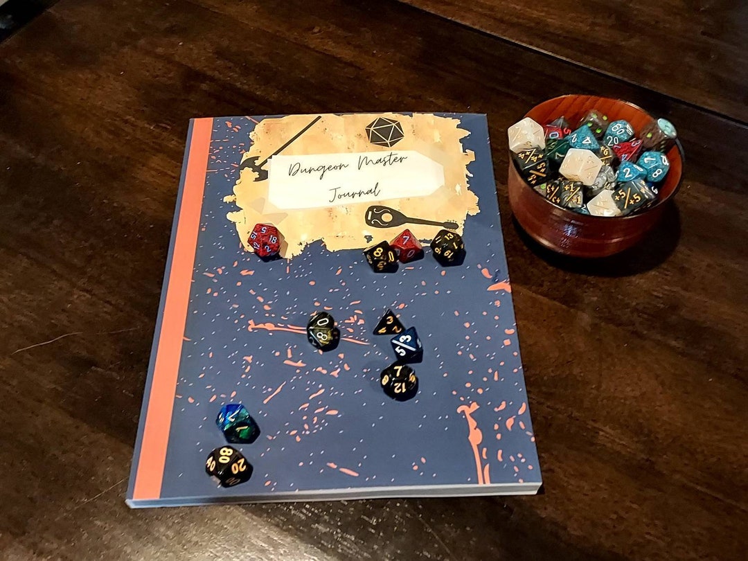 Dungeon Master Campaign Journal 8.5" X 11" 200 Pages/100 Sheets, Lots ...