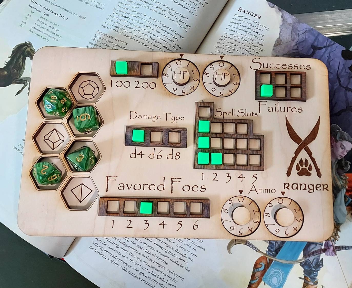 Deluxe Handmade Laser Cut Wooden Ranger Class Board for - Etsy