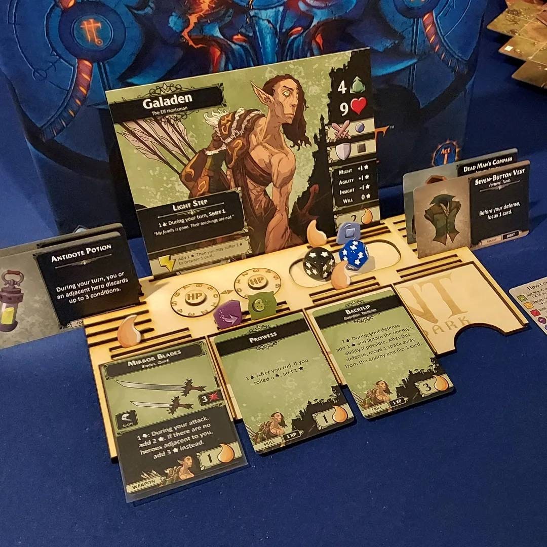 Ultimate Upgraded Player Boards for Descent Legends of the - Etsy