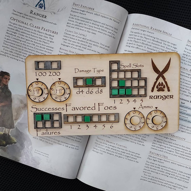 Standard Handmade Laser Cut Wooden Ranger Class Board for - Etsy