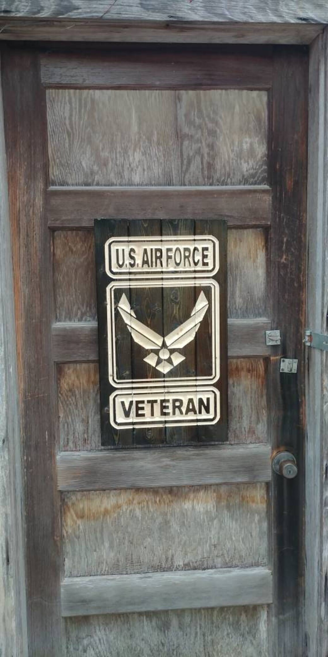 Carved Air Force Veteran Wooden Sign - Veteran Gift - Air Force Gift ...