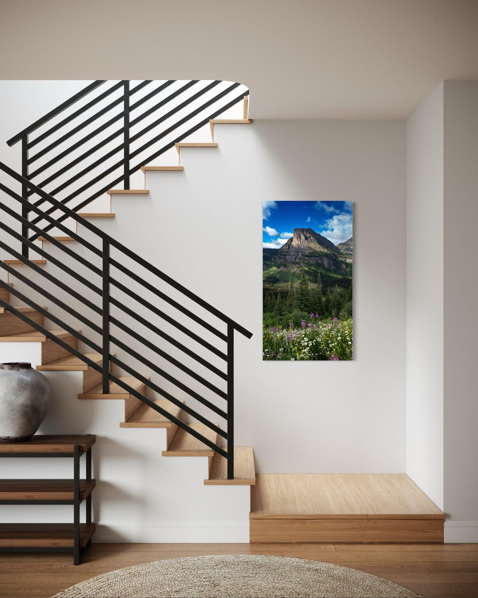 Glacier National Park Photograph: Heavy Runner Mountain - Etsy