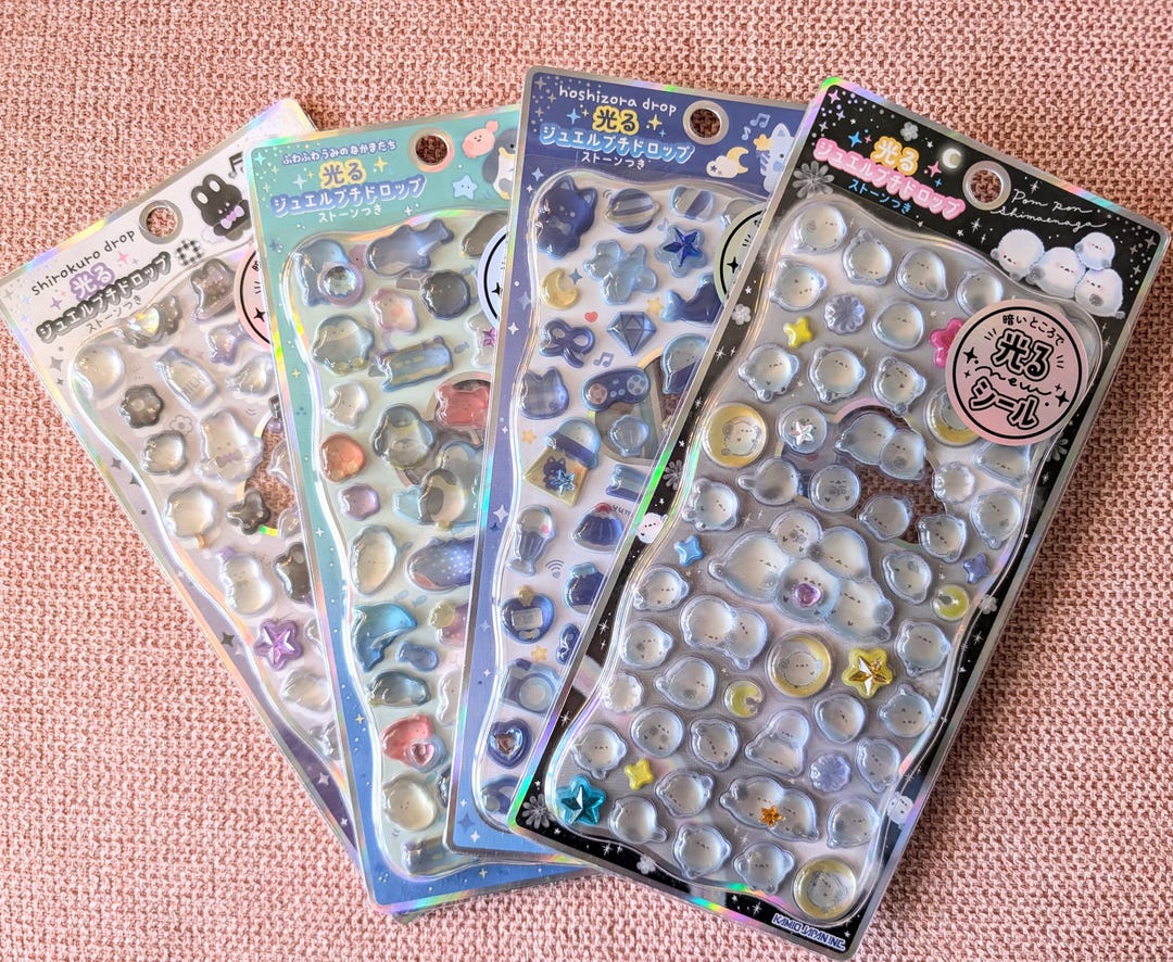 Hoshizora Drop 3D Hard Sticker | Resin | KAMIO | Unique and Kawaii Deco ...