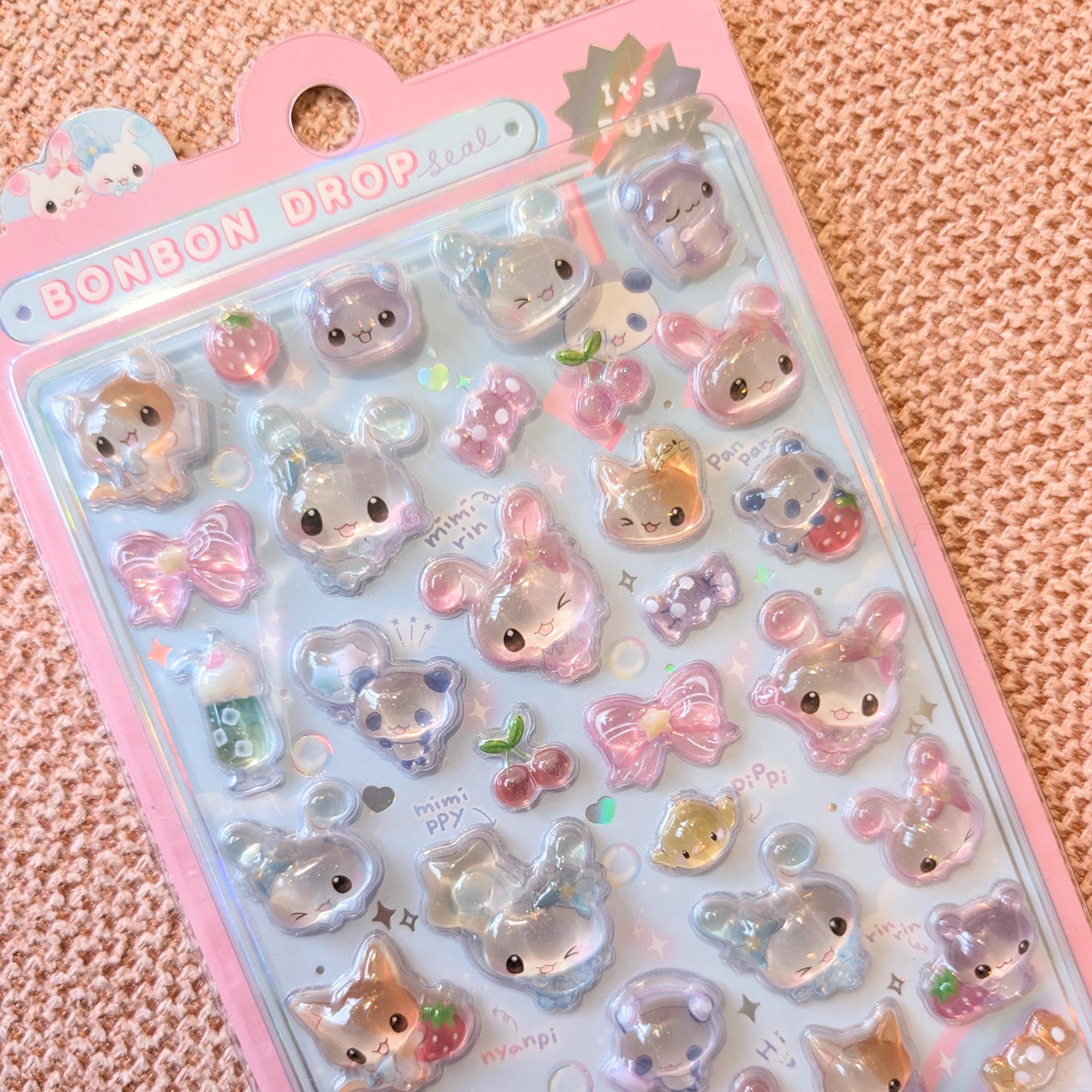 NEW 3D BONBON Sticker Drop Seal | Hard Resin | Q-LIA | Unique and ...