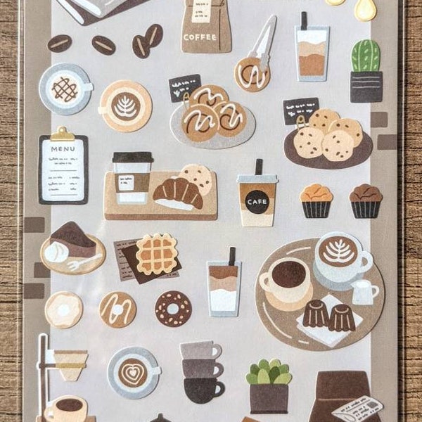 Latte Sticker - Etsy