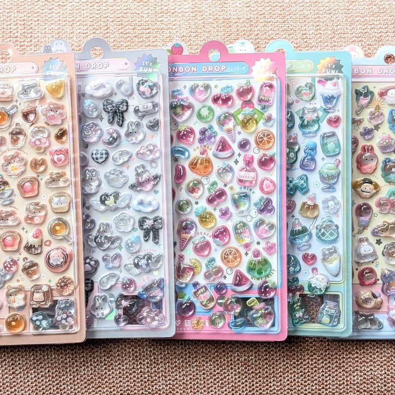 Bon Bon Drop Seal Sticker - Etsy