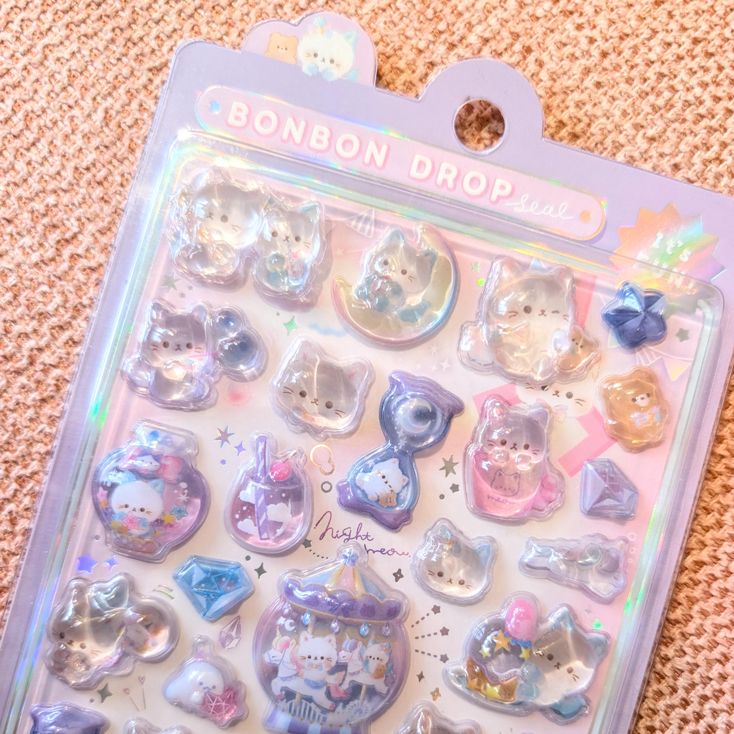 NEW 3D BONBON Sticker Drop Seal | Hard Resin | Q-LIA | Unique and ...