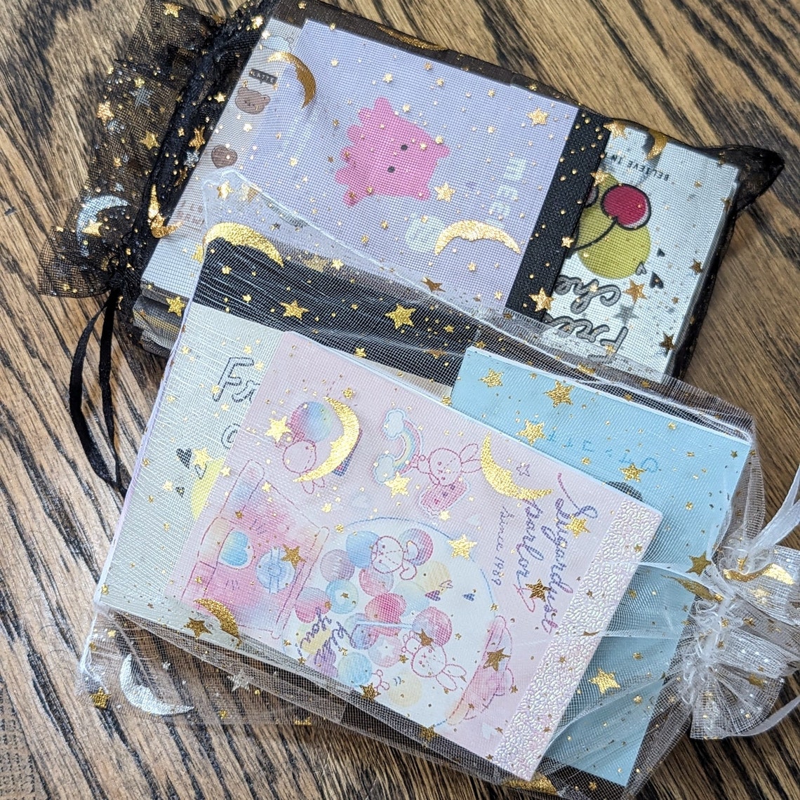 8 Pcs | Mixed Mini Memo Pad | Surprise Gift Bag | From Japan | Cute ...