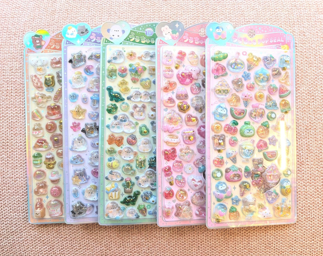 3D BONBON Popseal Sticker Drop Stick Seal | Hard Resin | CRUX | Unique ...