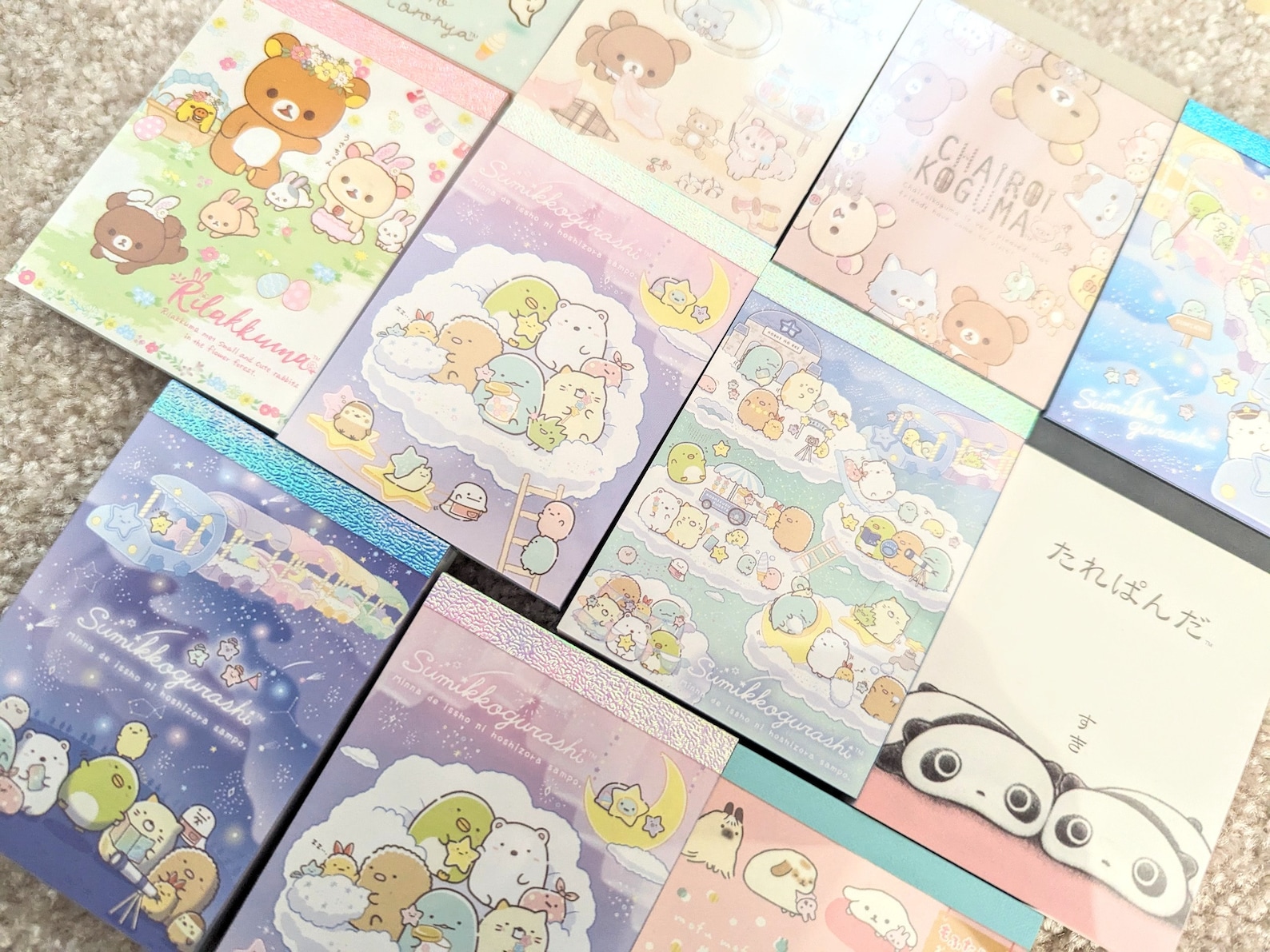 8 Pcs | Mixed Mini Memo Pad | Surprise Gift Bag | From Japan | Cute ...