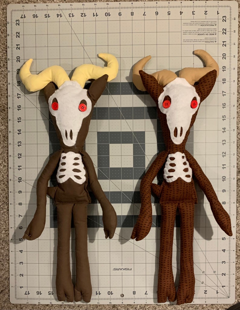 Wendigo Windigo Halloween Decor Monster Raggedy Doll Decor Gothic ...