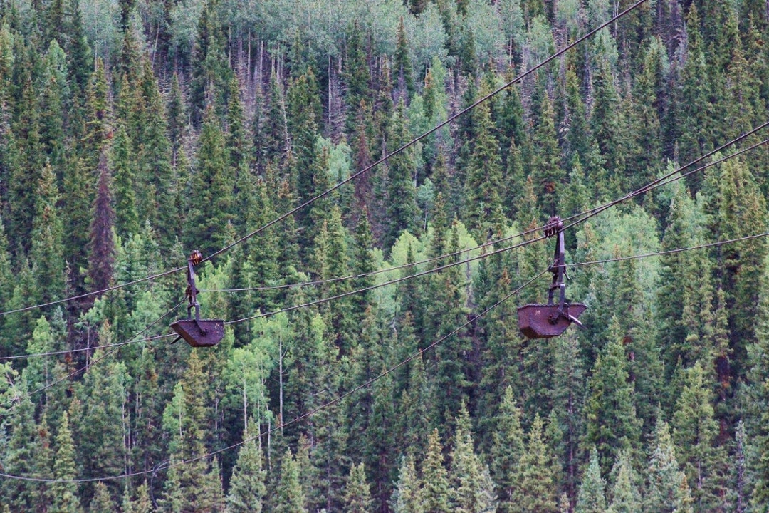 Mining Cable Tram, Fine Art, Photography, Color Photo, Forest, Pine ...