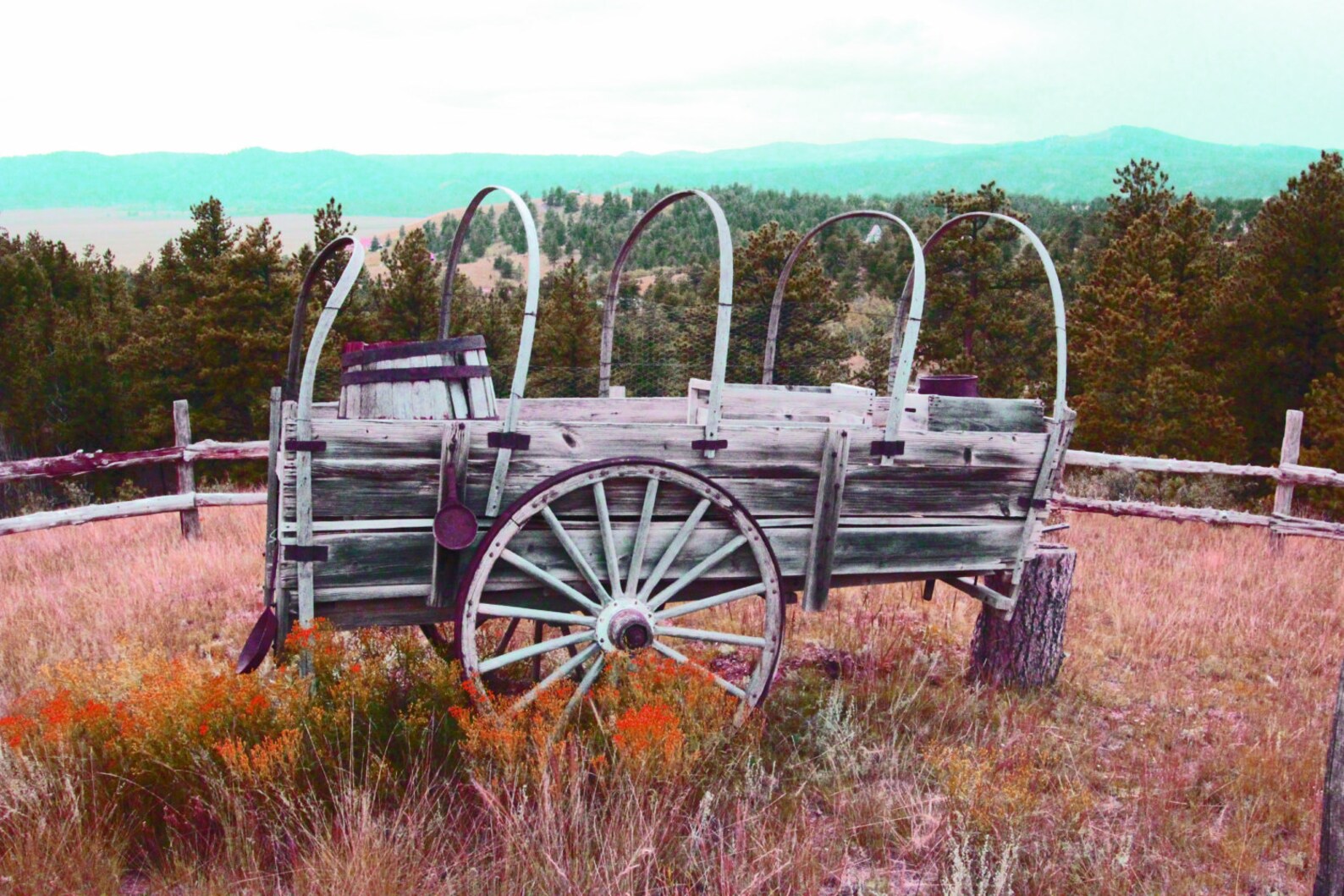 Old Wagon Photography Print Rustic Wagon Fine Art Rustic Colorful ...