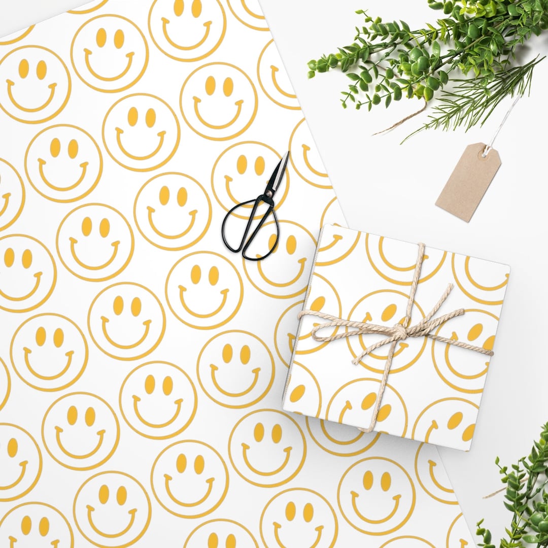 Always Smile: Wrapping Paper - Etsy