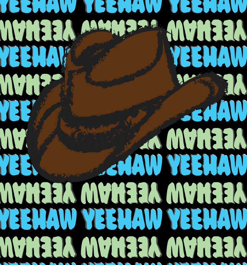 Yeehaw Cowboy Hat - Etsy