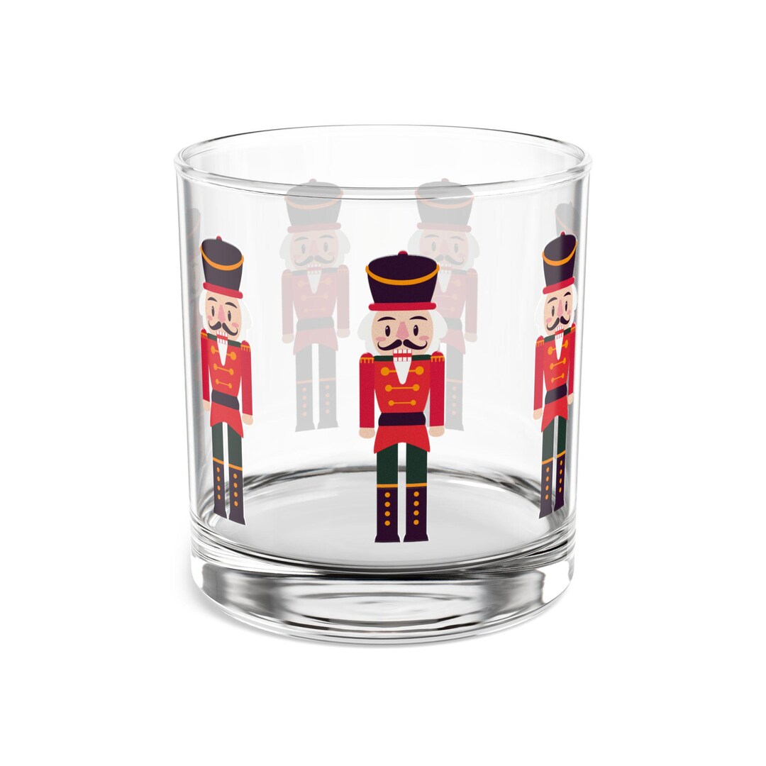 Nutcracker Rocks Glass, 10oz Great to Celebrate the Holidays With the ...