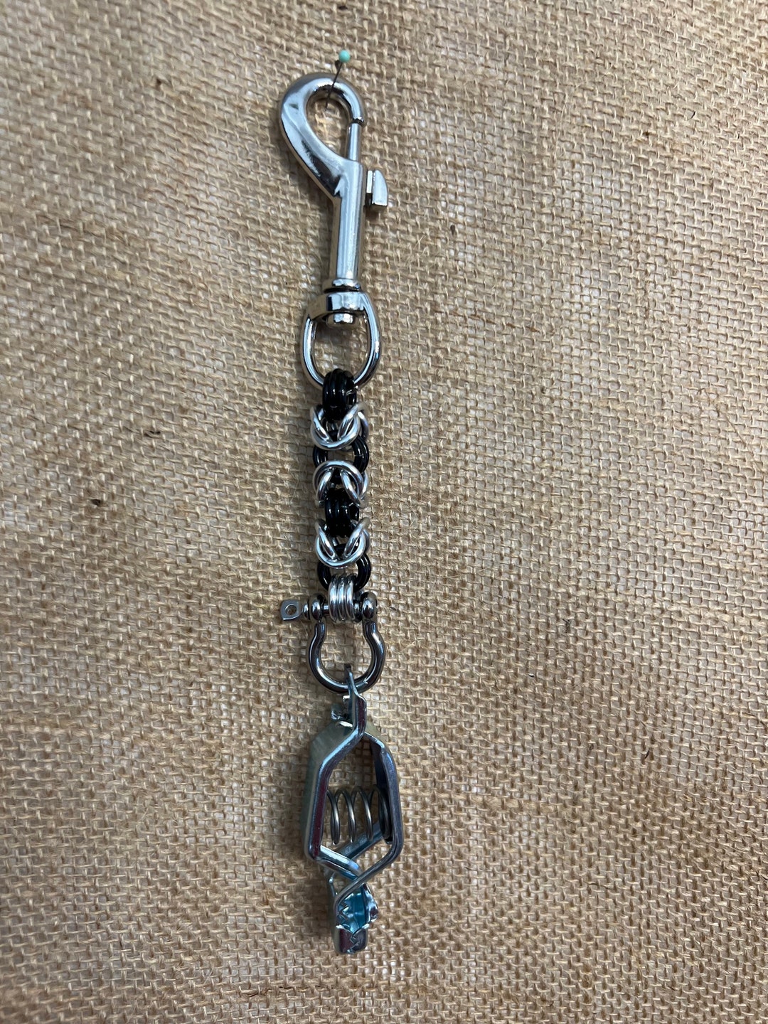 Metal Glove Clip Weave Style Heavy Duty Clip Rugged Durable Built to ...