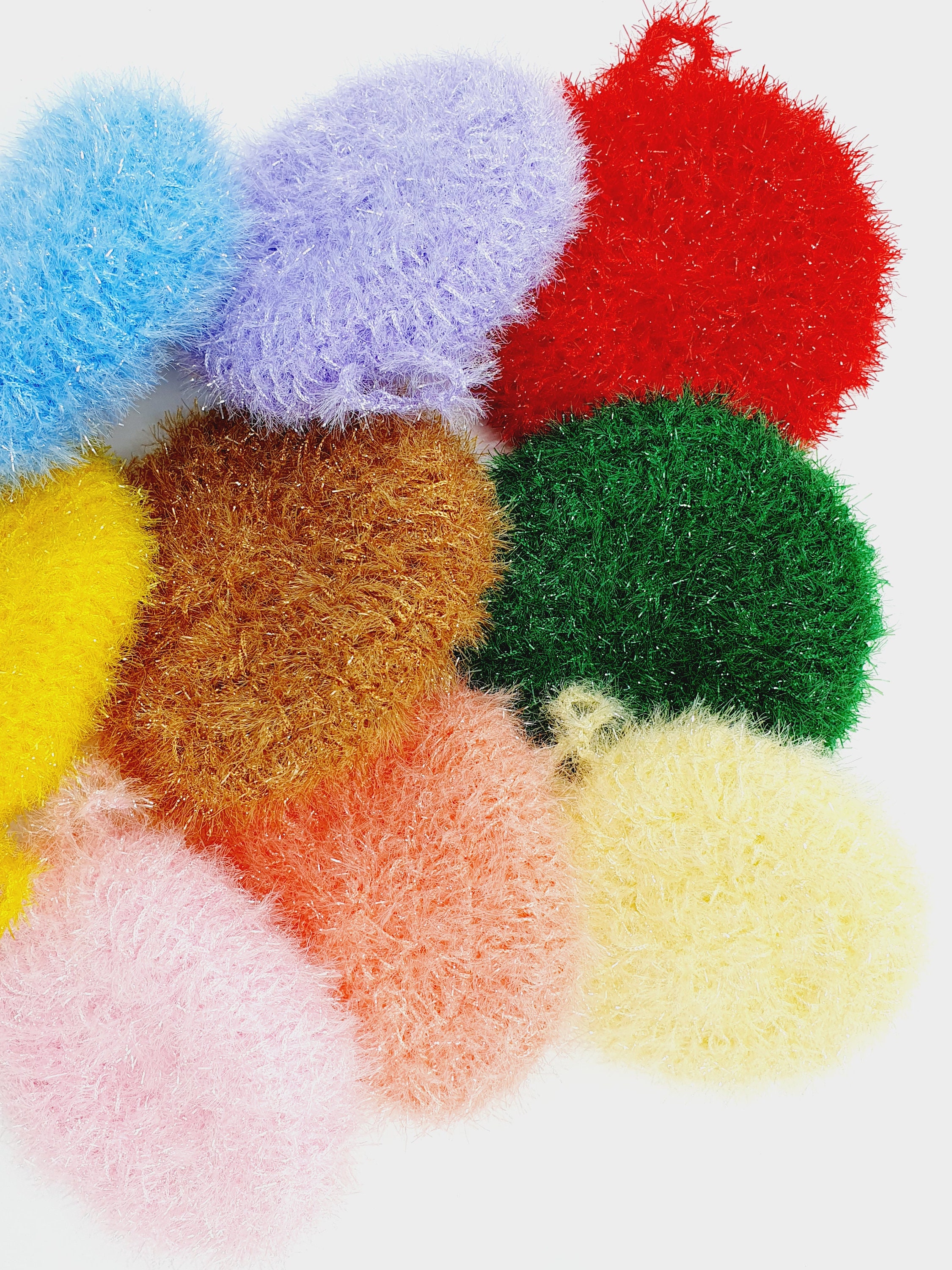 Crocheted Scrubby Handmade Eco Friendly Sponge - Scrubber Scrub ...