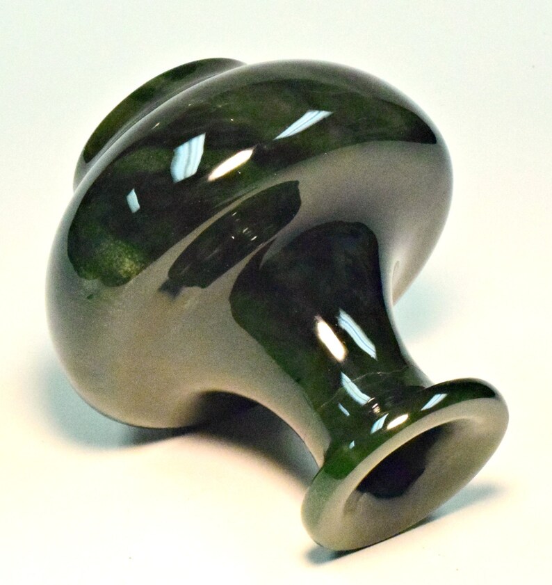 VINTAGE JADE Siberian NEPHRITE Gem Specimen Vase Green 670 Grams C4 - Etsy