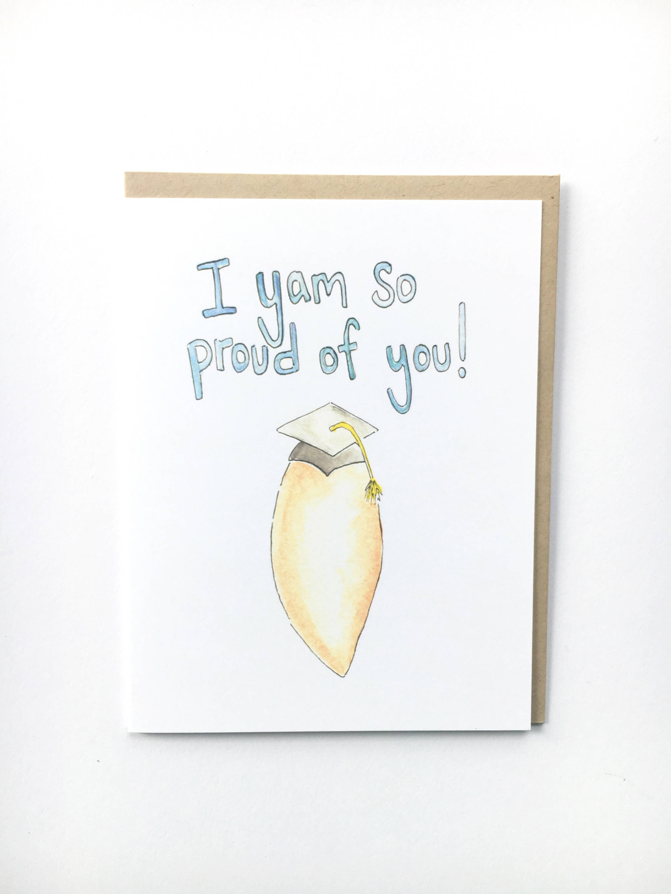 Graduation Card, Funny Grad Gift, Food Pun Graduation, College Graduate ...