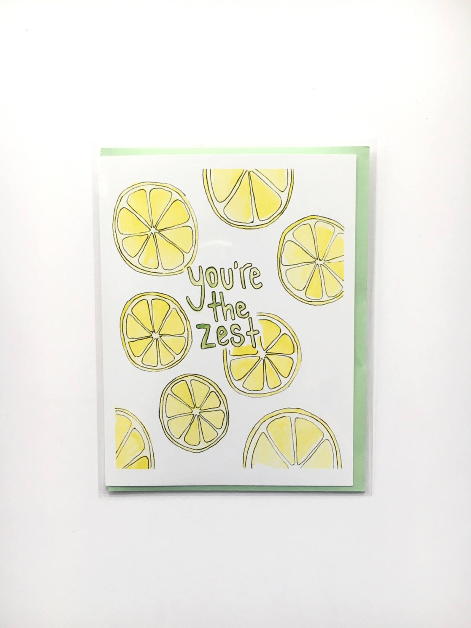 Mother's Day Card, Encouragement Card, Lemon Note, Thank You Card ...