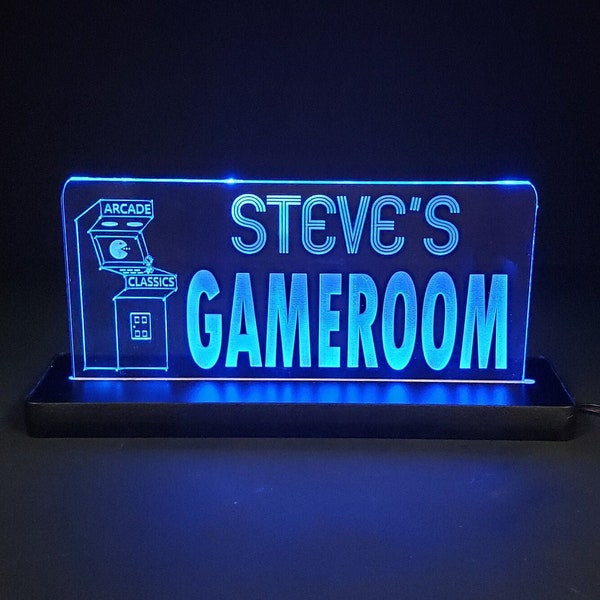 Game Room Sign - Etsy
