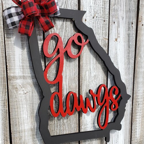 Georgia Natty Wall Sign - Etsy