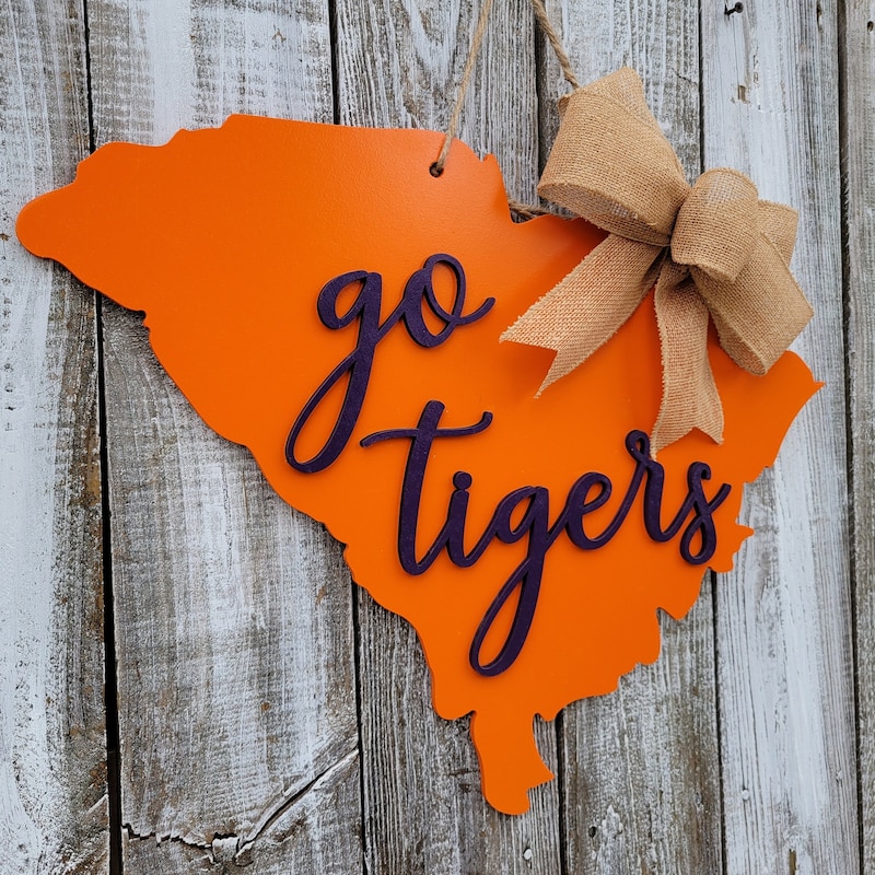 Clemson Sign - Etsy