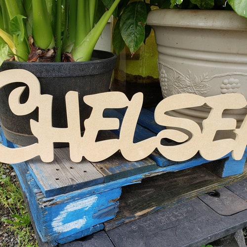 Wooden Custom Disney Name Word Sign | Etsy