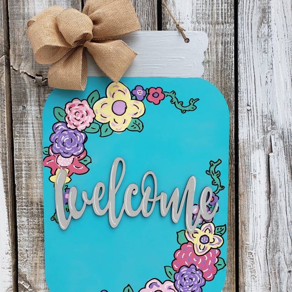 Mason Jar Door - Etsy