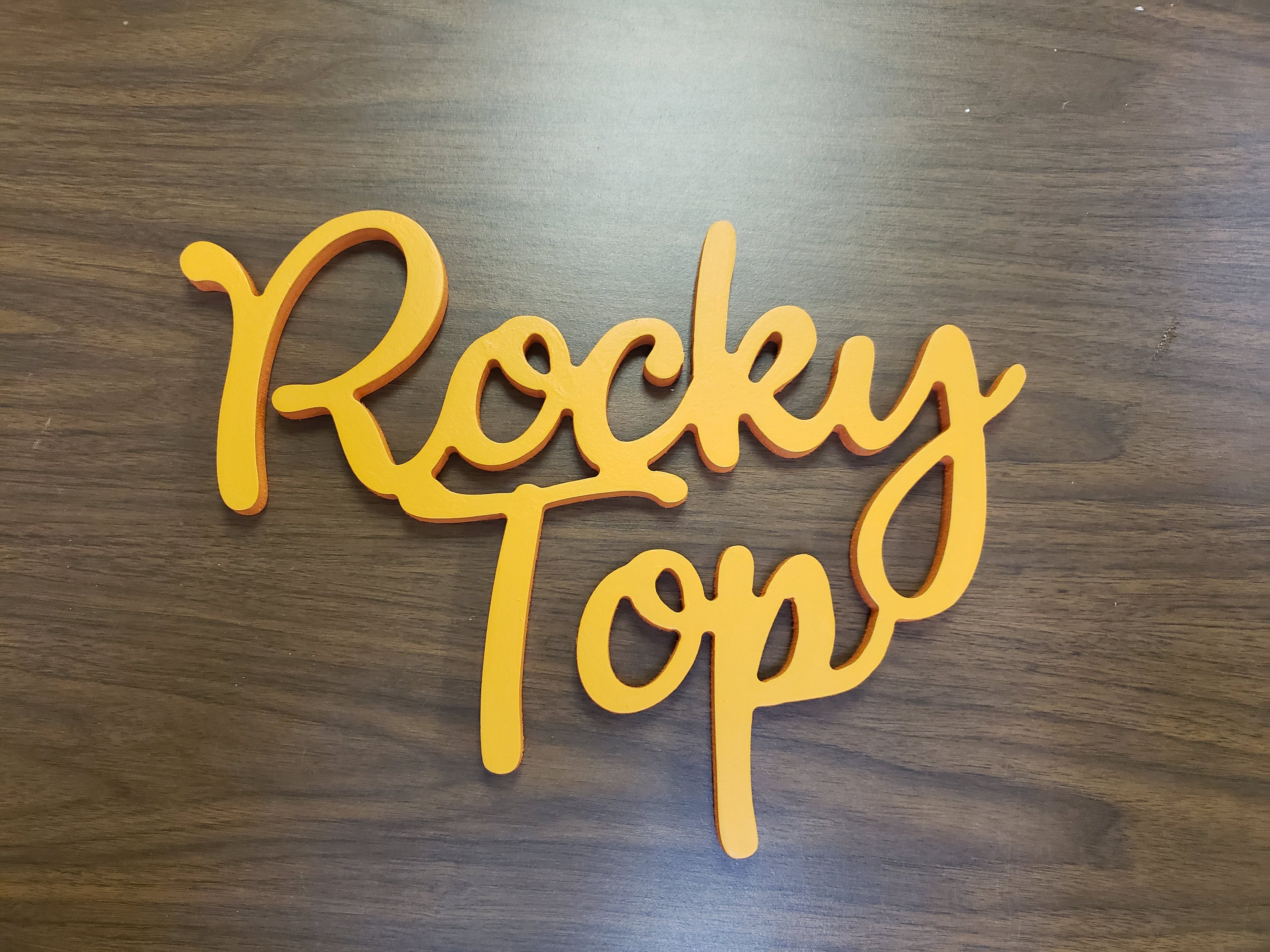 Rocky Top Wooden Sign University of Tennessee Wreath | Etsy