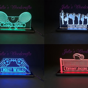 Baseball Custom Acrylic Name Sign Team or Coach Gift Trophy - Etsy