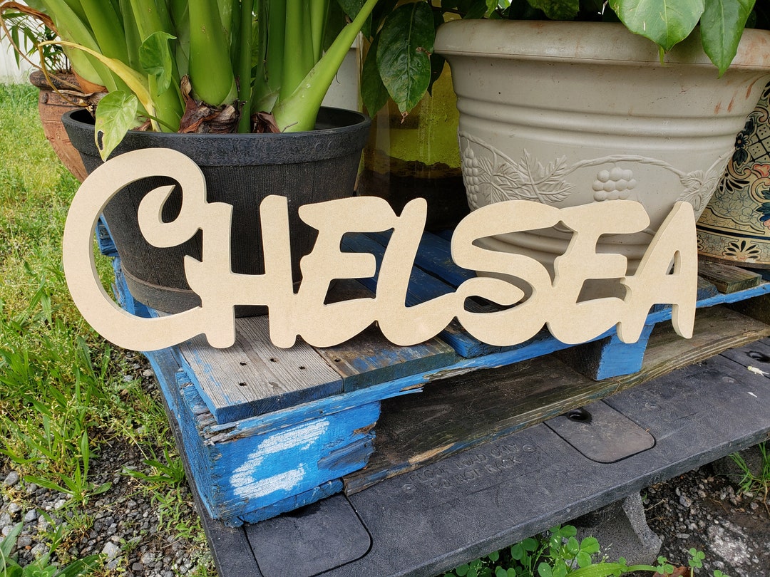 Wooden Custom Disney Name Word Sign - Etsy