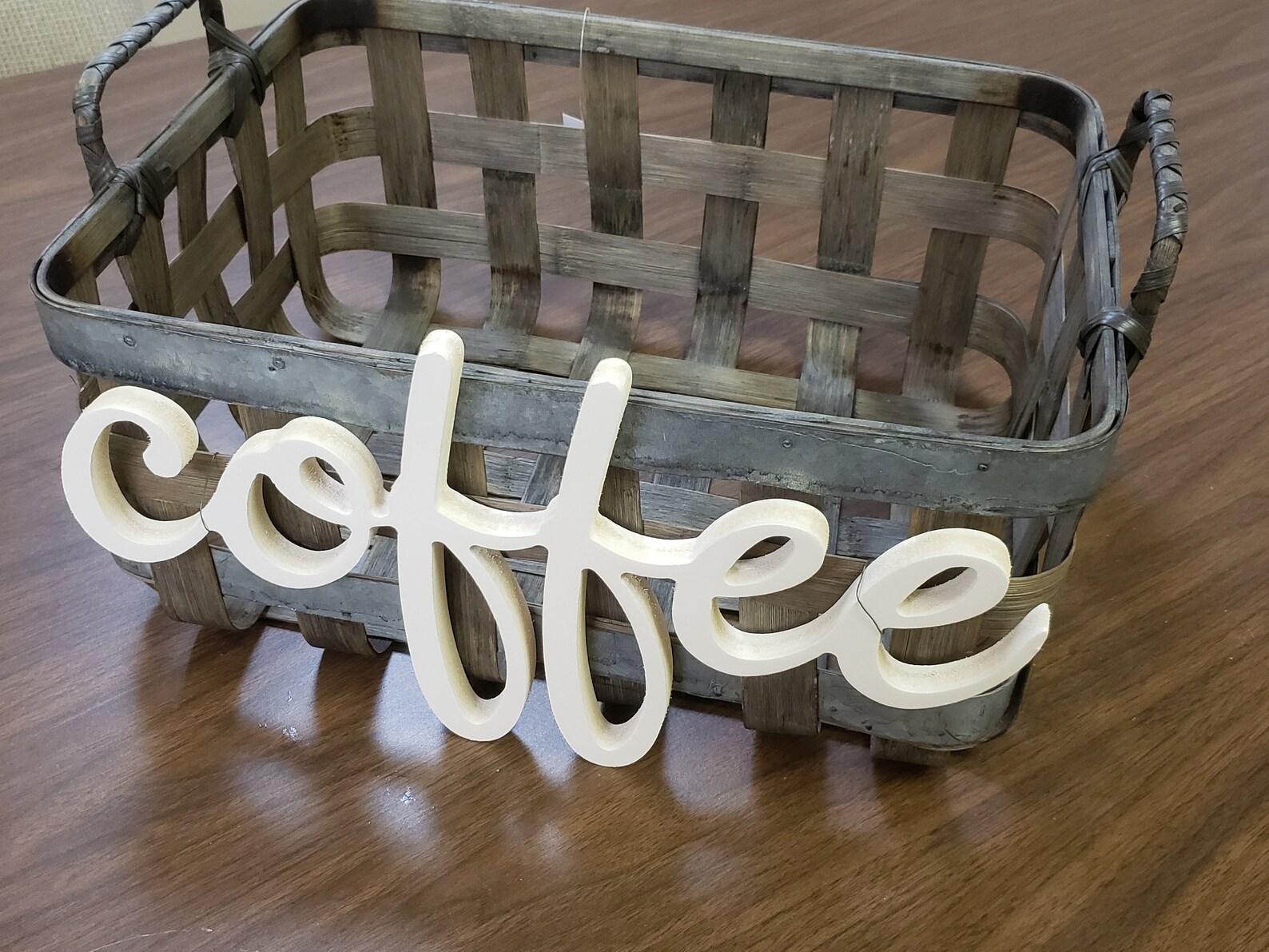 Coffee Bar Nook Wooden Sign but First Coffee Decor | Etsy