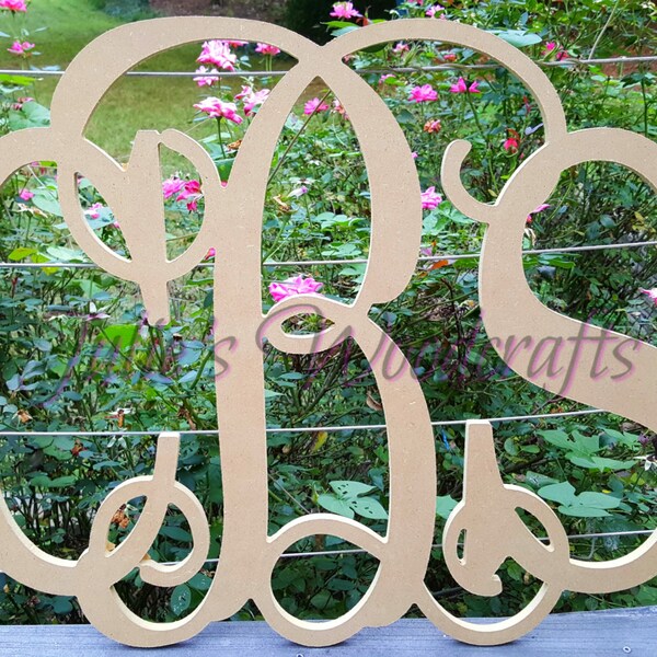 Modern Monogram - Etsy