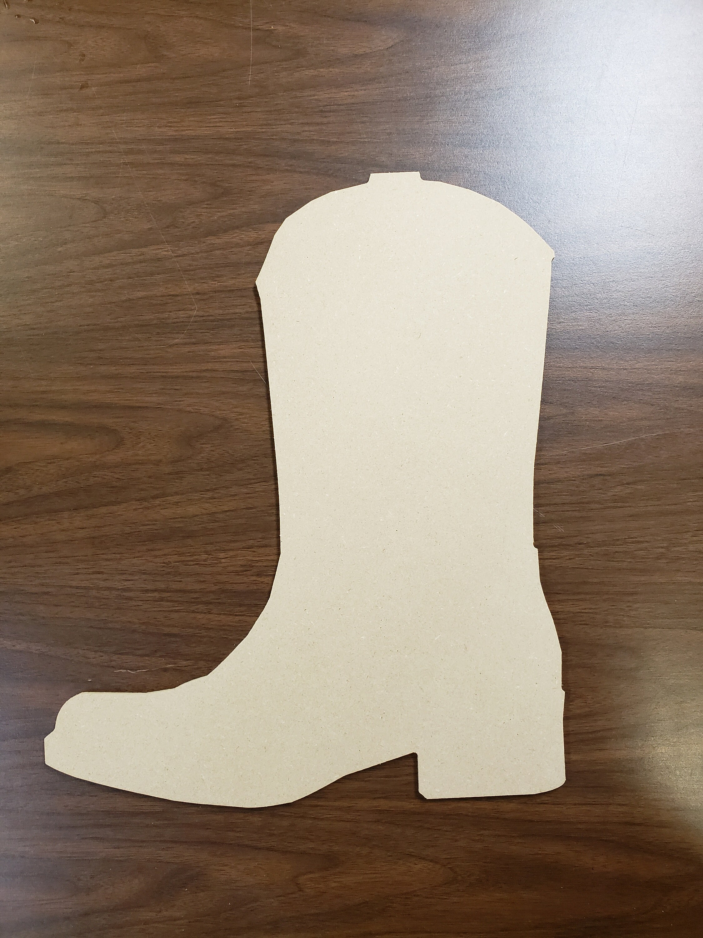 Wood Cowboy Boot Door Hanger Cut Out Blank DIY Boys Bedroom - Etsy