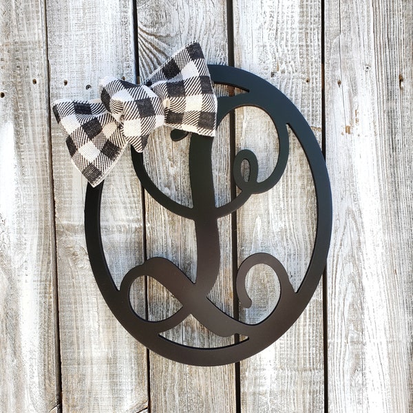 Wooden Monogram - Etsy