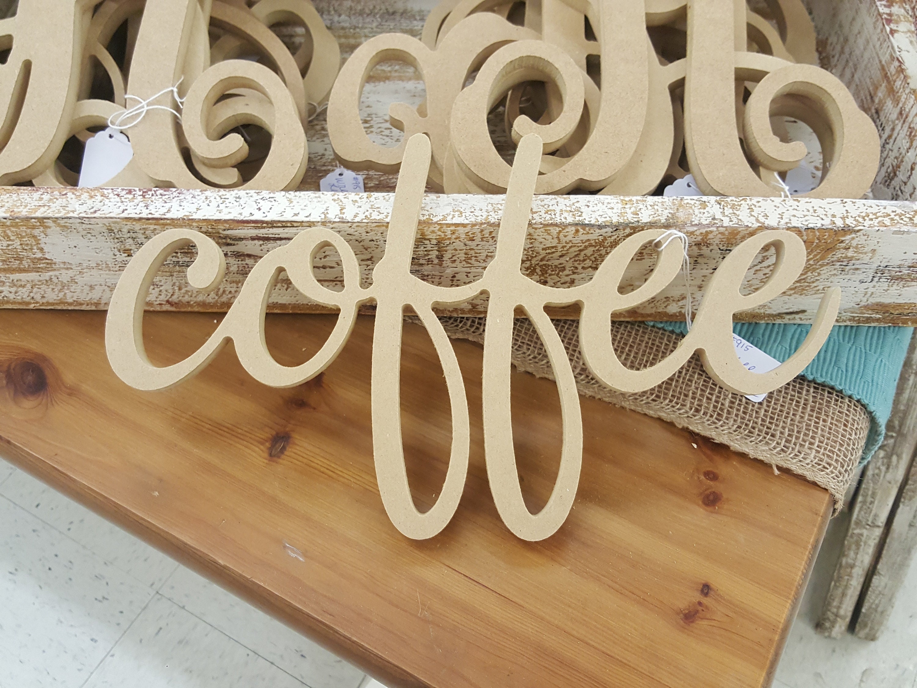 Coffee Bar Nook Wooden Sign but First Coffee Decor - Etsy
