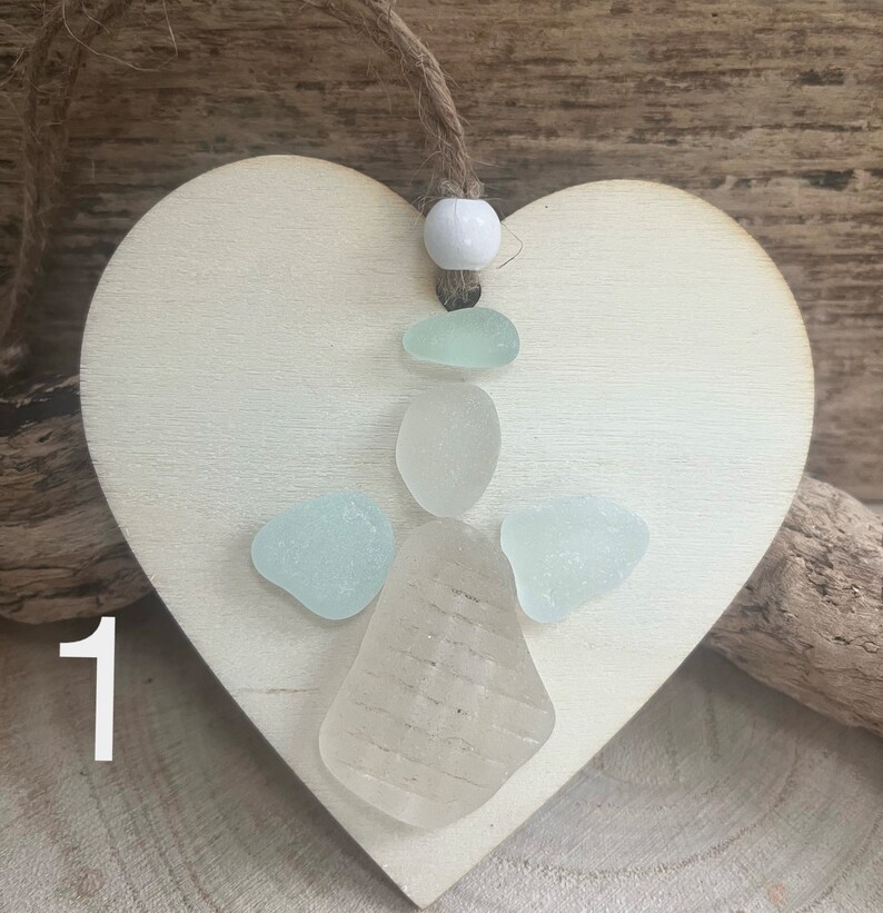 Large Scottish Sea Glass Guardian Angel - Etsy