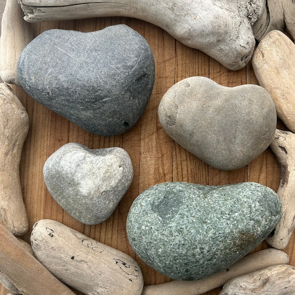 Heart Shaped Rocks - Etsy