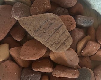 Genuine Sea Clay / Sea Terracotta Bulk / Beach Bricks With Holes / Clay ...