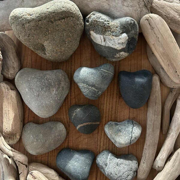 Heart Shaped Rocks - Etsy