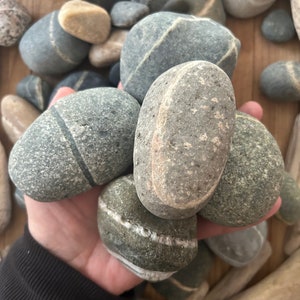 Bulk Genuine Wishing Stones Natural Striped Sea Wish Rocks - Etsy