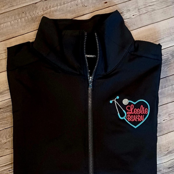 Medical Embroidery Jacket - Etsy