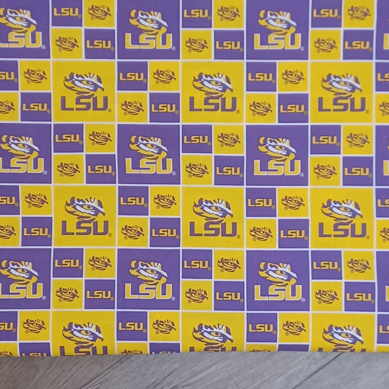 Lsu Fabric - Etsy