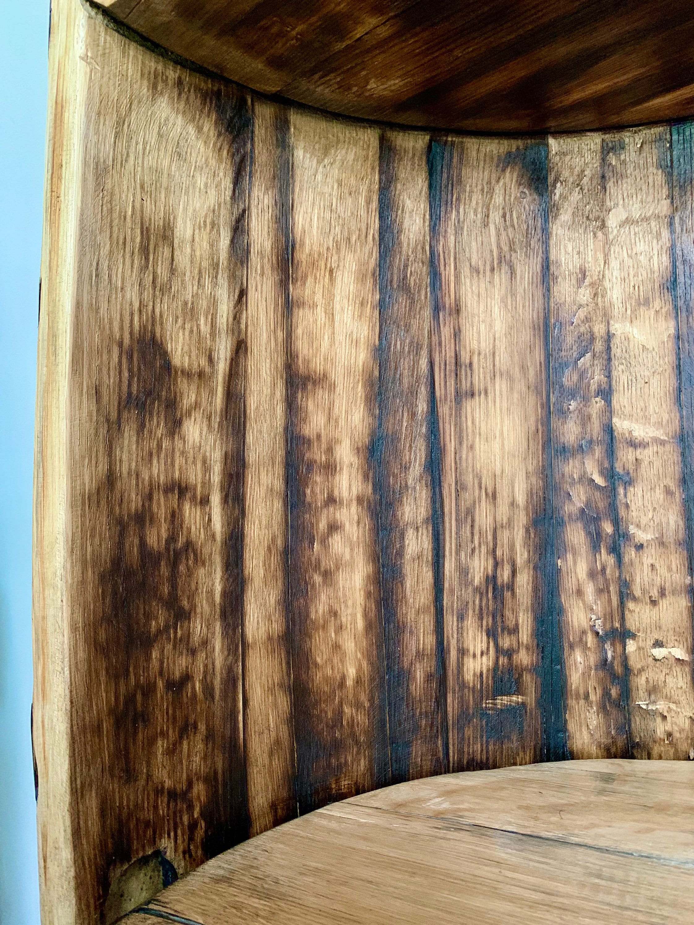 Home Bar Mini Bar Gin Bar the Highlander Oak Barrel | Etsy