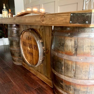 Home Bar Personalised Home Bar scotch Whisky Barrel the Cooperage Home ...