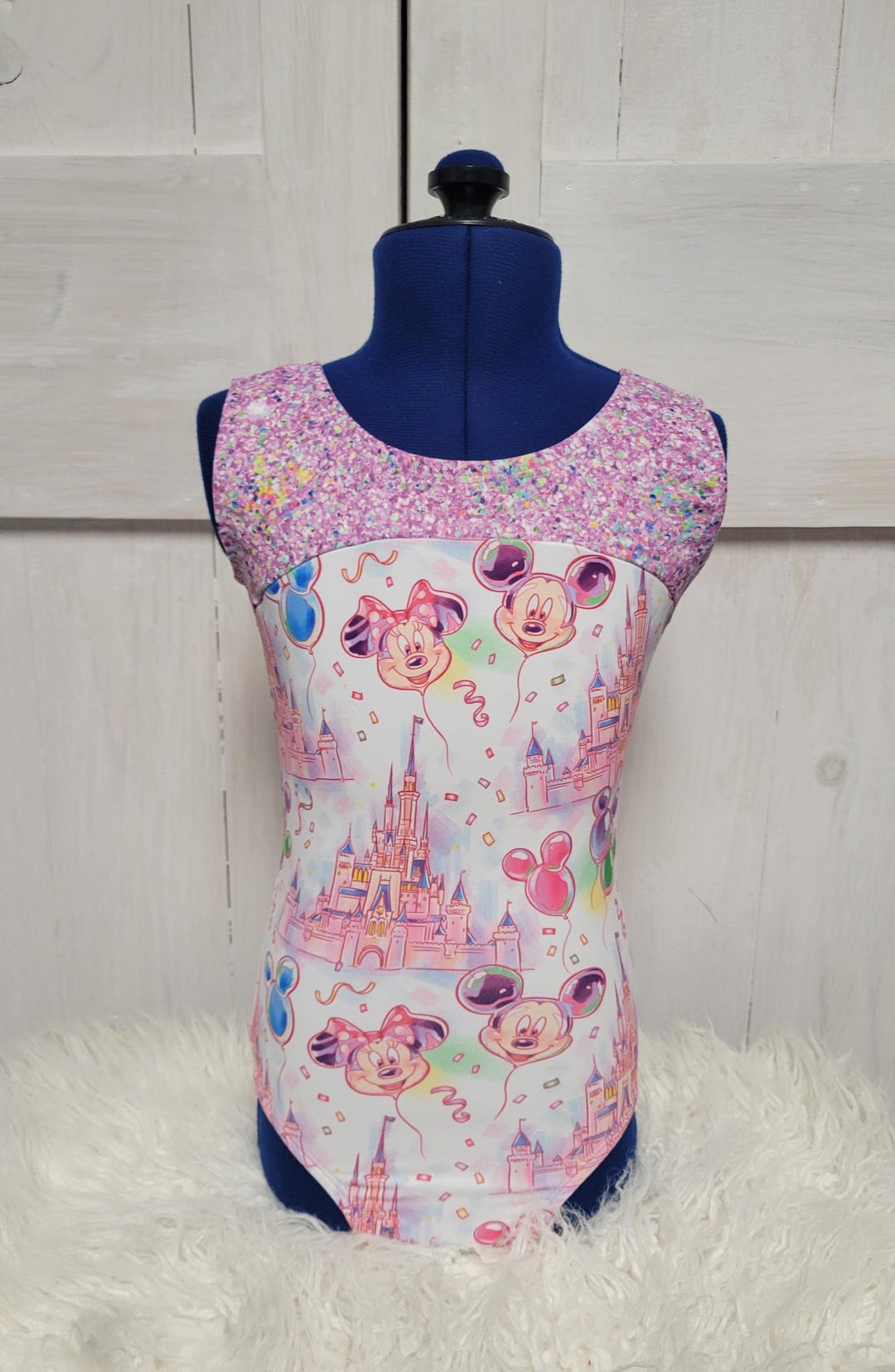 Disney Mickey and Minnie Leotard With Peek-a-boo Hole in Back. Girls ...
