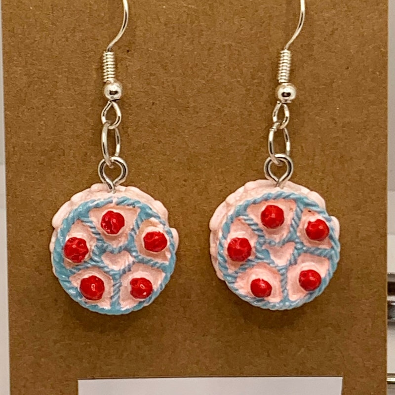 Cake Earrings - Etsy