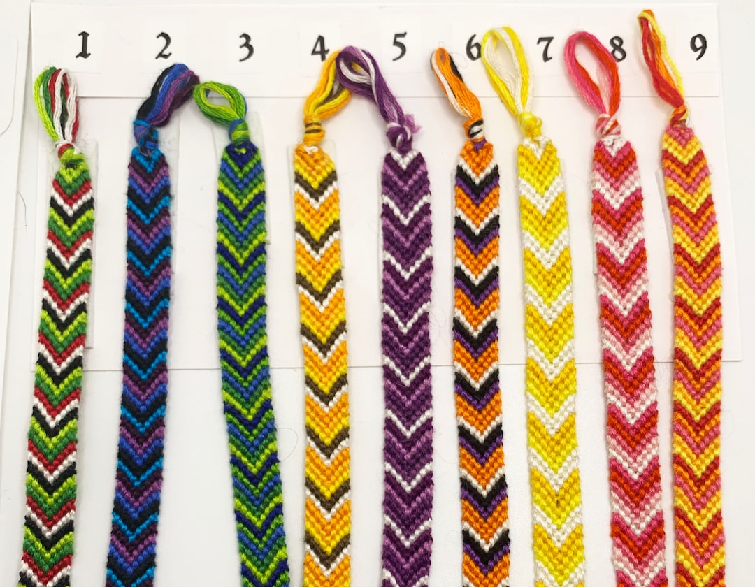 V Friendship Bracelets - Etsy